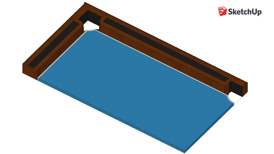 Standard Pool Table Corner | 3D Warehouse