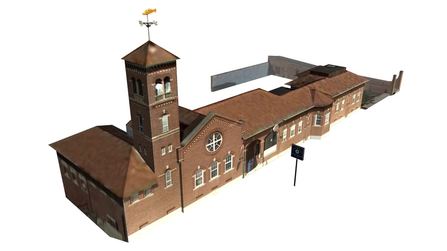 Mass. State Police Barracks Station A-5, Revere, MA | 3D Warehouse