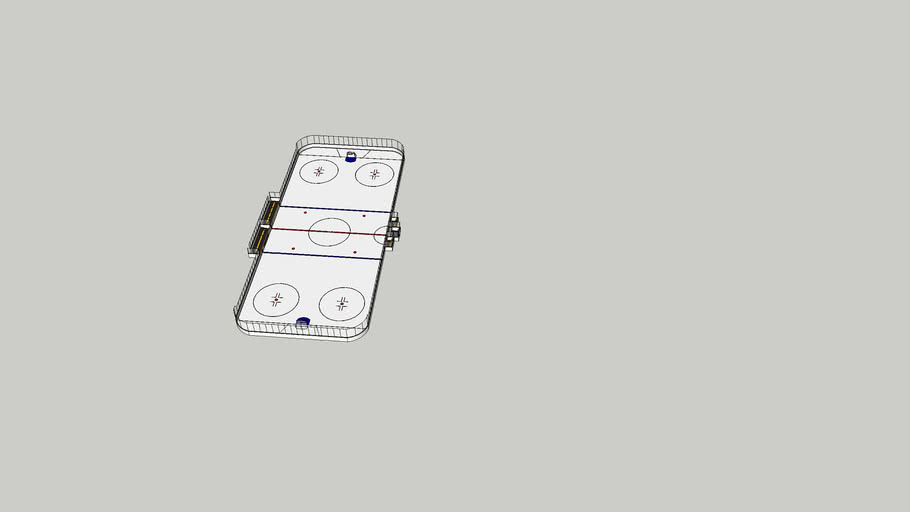 To Scale NHL Ice Rink | 3D Warehouse
