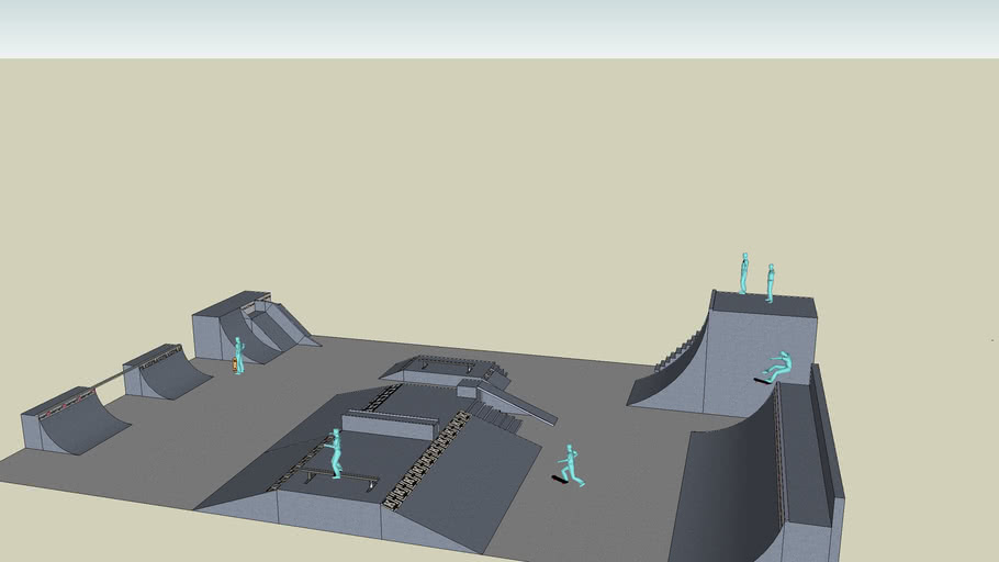 Skatepark | 3D Warehouse