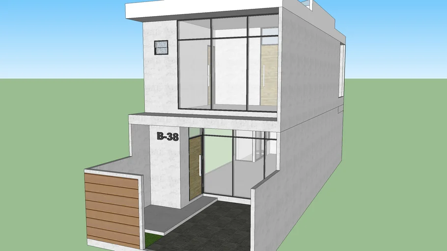 Home 5x10 meters | 3D Warehouse