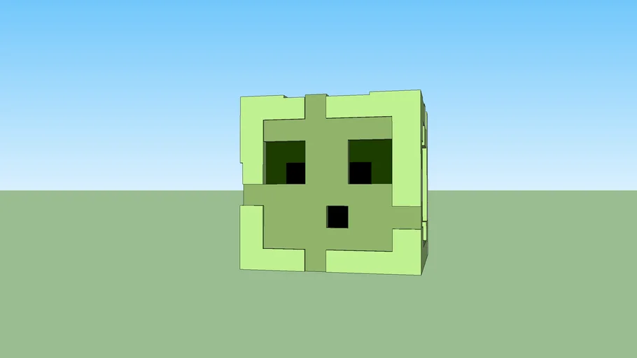 Minecraft slime | 3D Warehouse