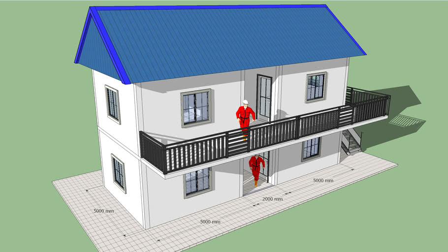 Construction worker house | 3D Warehouse