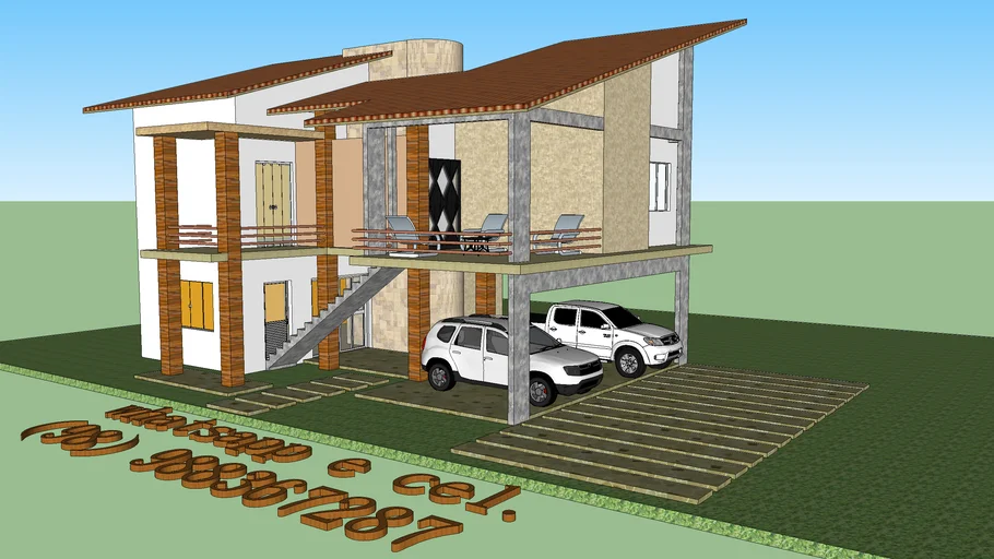 casas modernas | 3D Warehouse