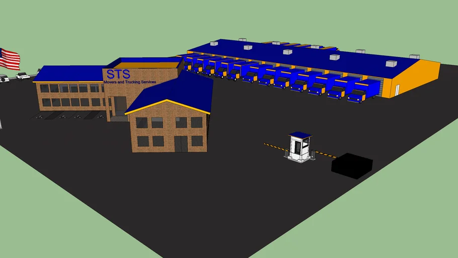 STS Moving and Trucking Company | 3D Warehouse