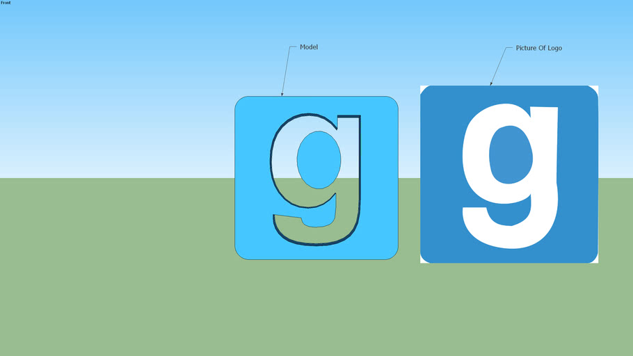 Gmod Logo (3D) | 3D Warehouse