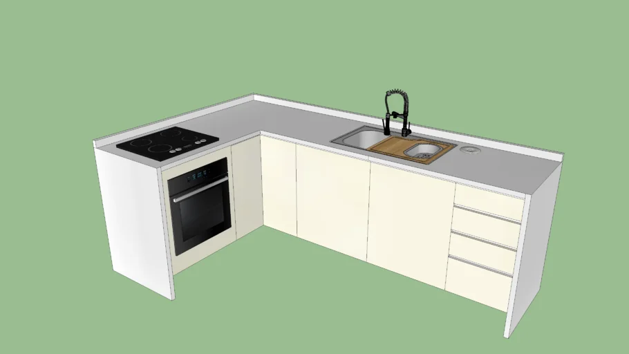 Bancada de cozinha | 3D Warehouse