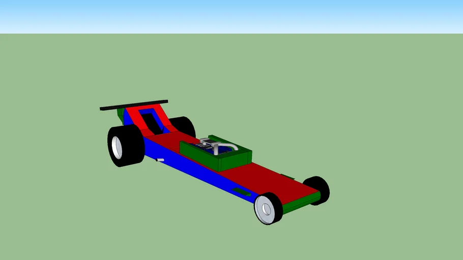 drag car | 3D Warehouse