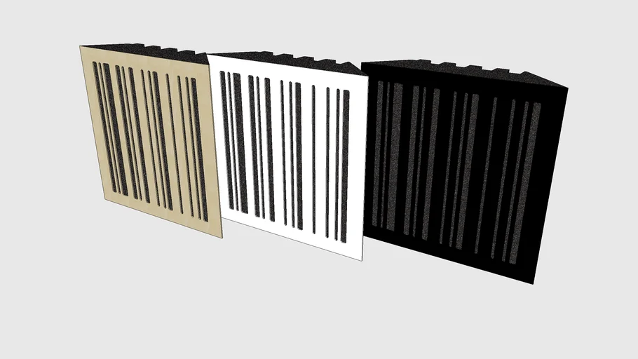 Skum Acoustics - Streckkod BT - Wooden Basstrap | 3D Warehouse