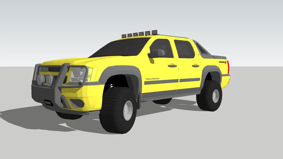 2009 Offroad Chevrolet Avalanche | 3D Warehouse