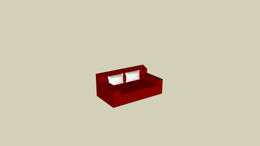 simple sofa | 3D Warehouse