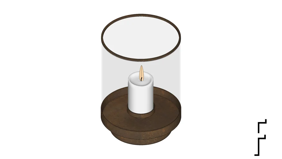 Vela decorativa | 3D Warehouse