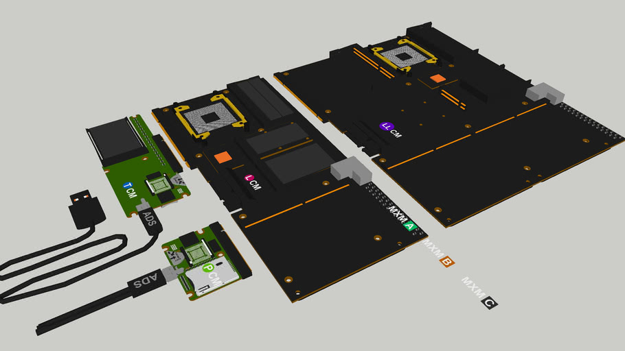 Custom Motherboards | 3D Warehouse