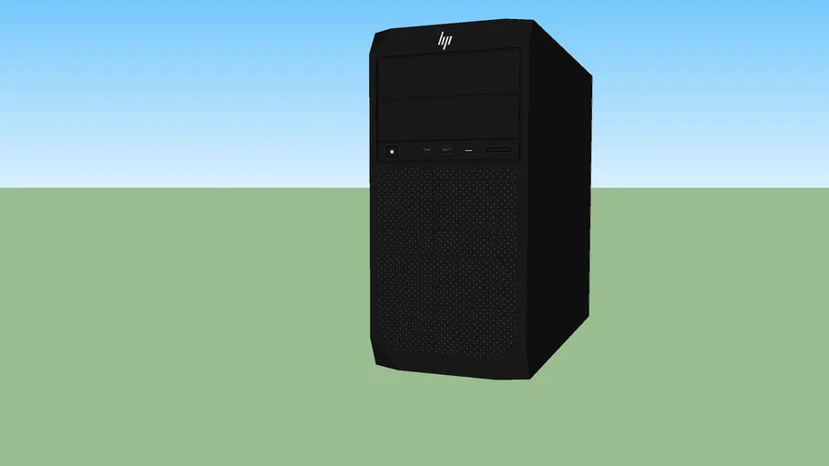 HP Z2 desktop workstation tower computer | 3D Warehouse