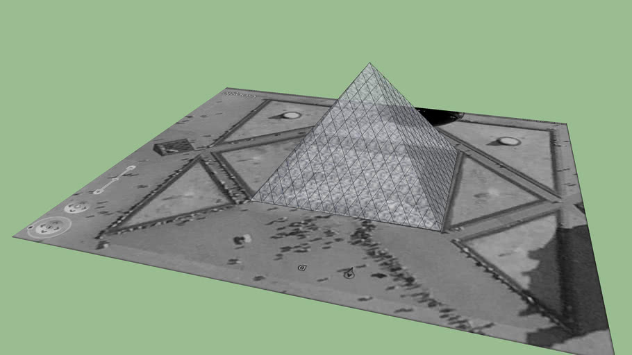 Louvre Pyramid | 3D Warehouse