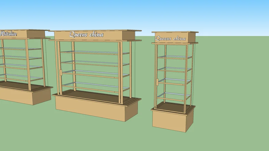 display cases | 3D Warehouse