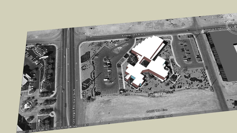 Giles & Shelbourne Enterprise Library Las Vegas | 3D Warehouse