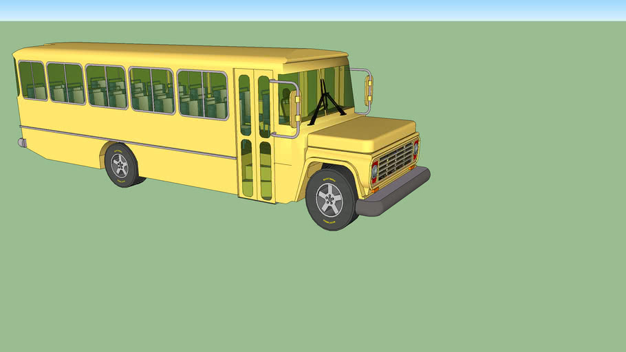 Bus urbano FORD 700 | 3D Warehouse