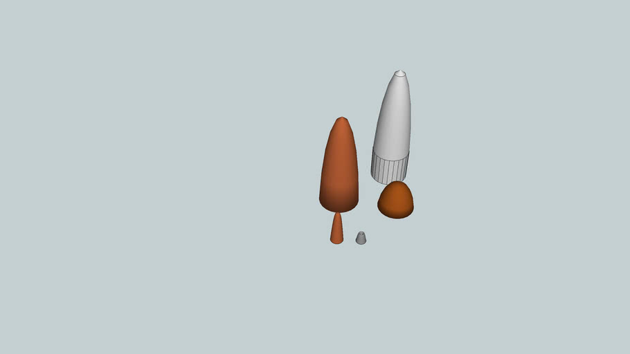 bullet head set 1 子彈頭系列-1 | 3D Warehouse