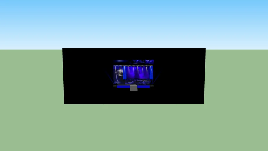 WWE Undertaker Entrance Stage | 3D Warehouse