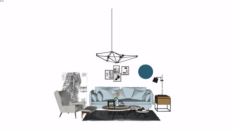 Living room | 3D Warehouse