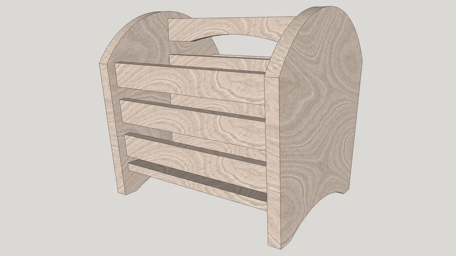 Magazine Rack | 3D Warehouse