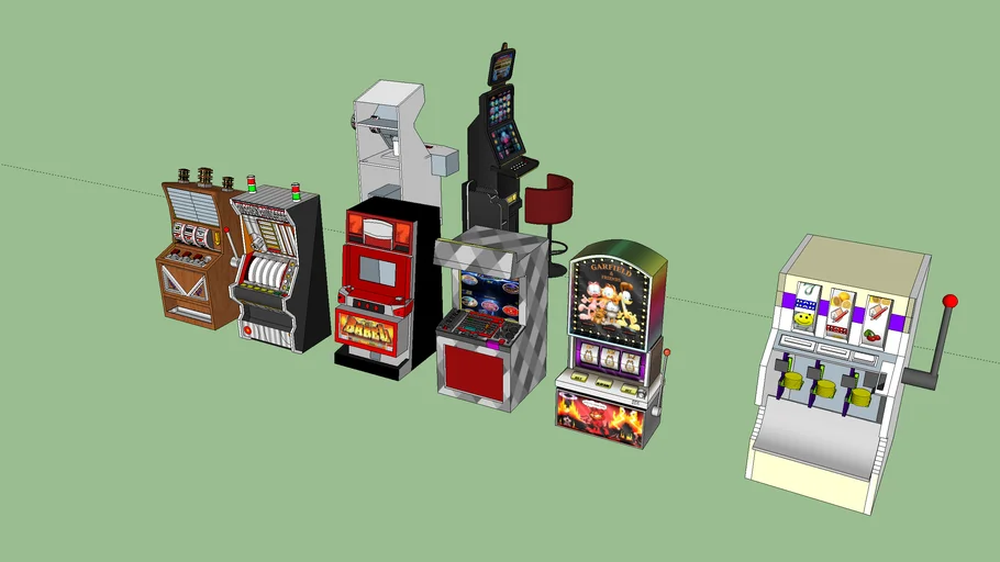 Slot Machines for casino | 3D Warehouse