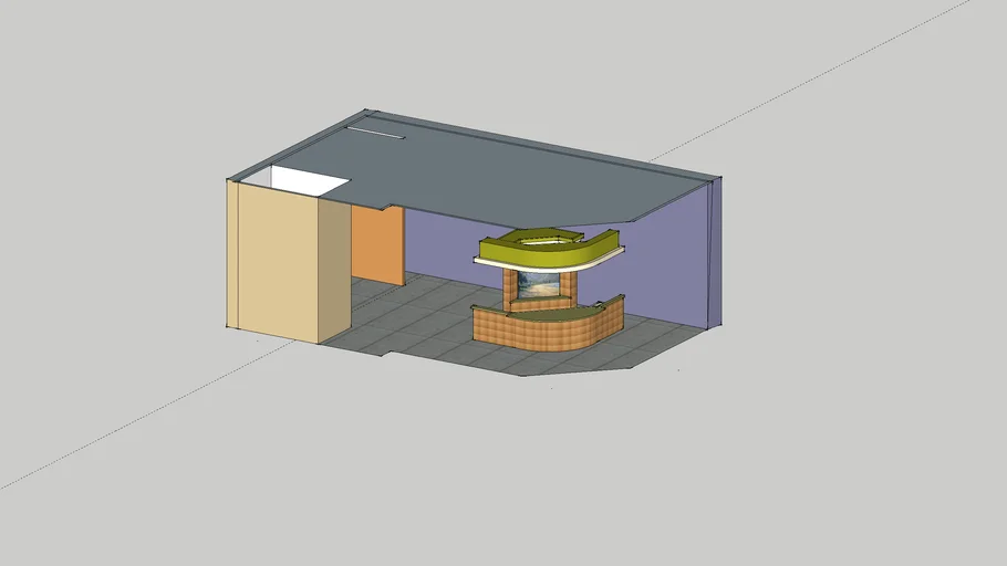 vet reception desk | 3D Warehouse