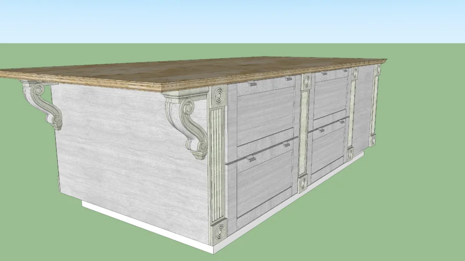 Kitchen Island | 3D Warehouse