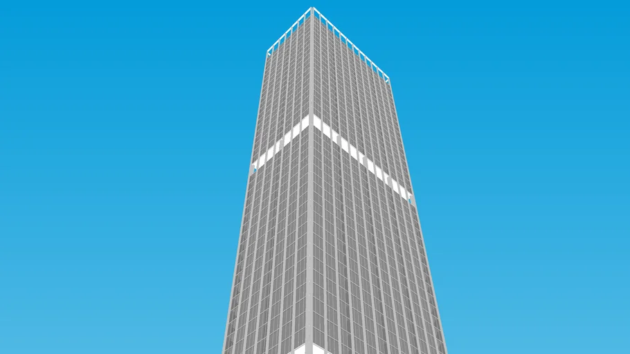 Generic/simple glass building/skyscraper | 3D Warehouse