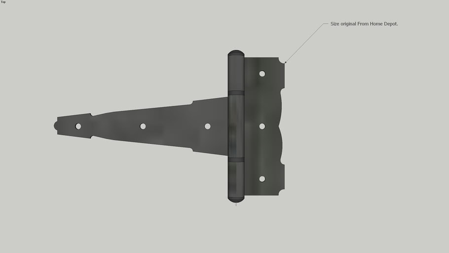 Door Hinge | 3D Warehouse