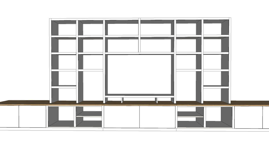 Audio visual and display unit | 3D Warehouse