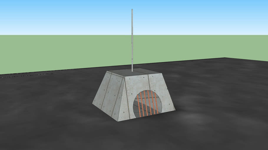 Puit aspiration eau piscine | 3D Warehouse