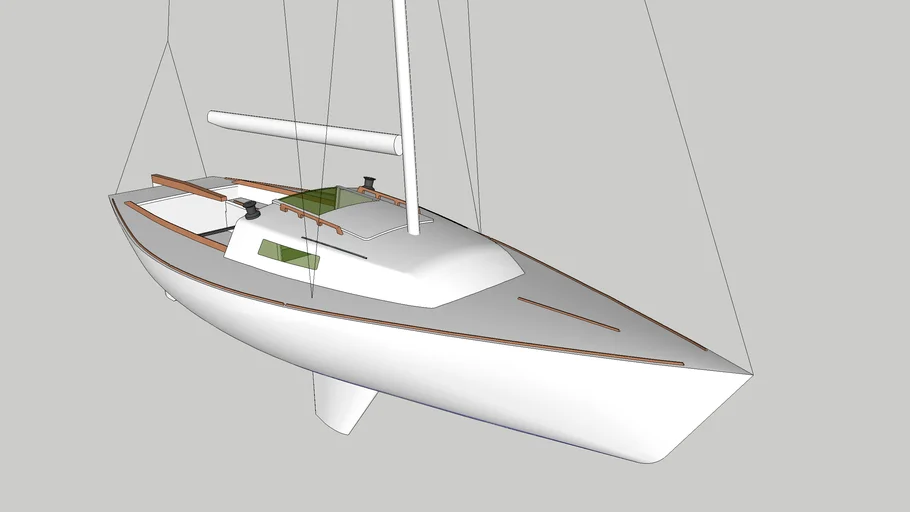 J22 daysailer/racer | 3D Warehouse