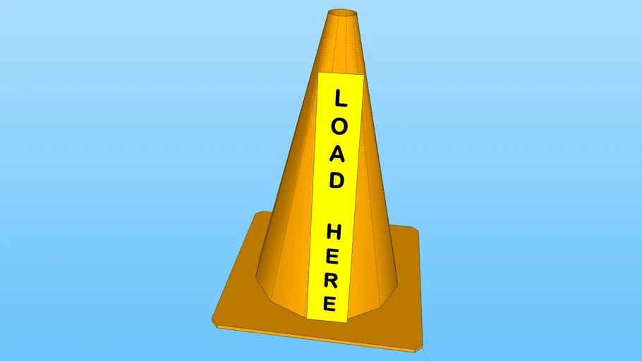load here cone | 3D Warehouse