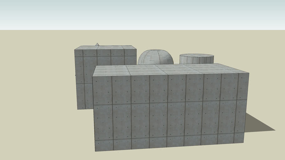 some modern art (basic shapes) | 3D Warehouse