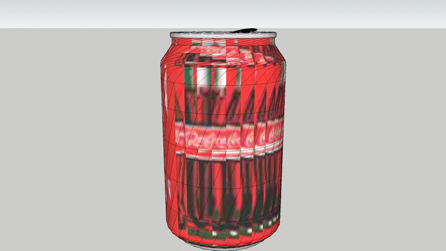 coke tin can | 3D Warehouse