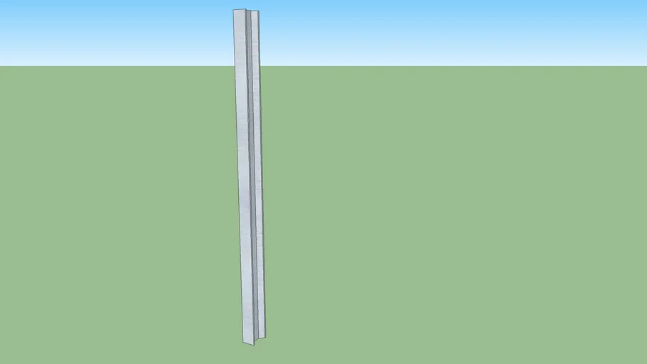 Big signs pole | 3D Warehouse
