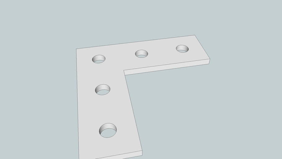 MakerBeam right angle bracket | 3D Warehouse