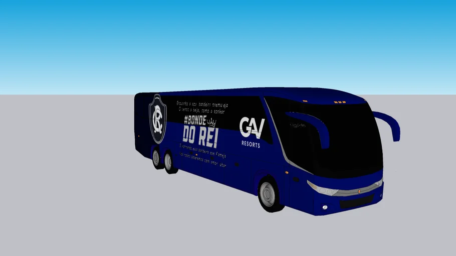 Clube do Remo - Onibus GAV Resort | 3D Warehouse