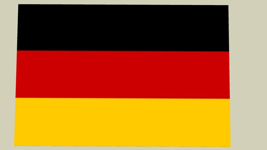 German Flag | 3D Warehouse