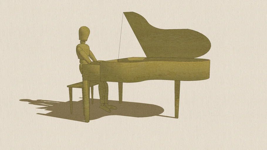 Piano | 3D Warehouse