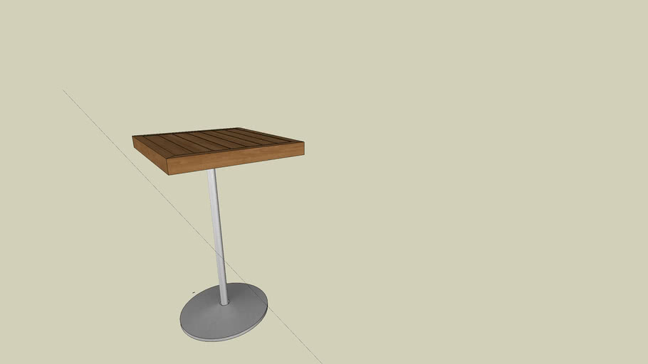 Table cocktail | 3D Warehouse