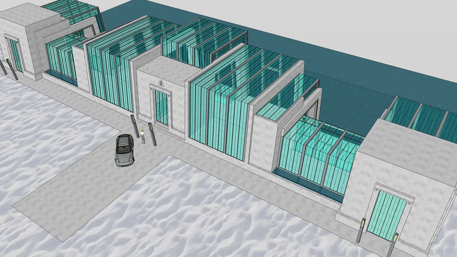 Antarctic research centre | 3D Warehouse