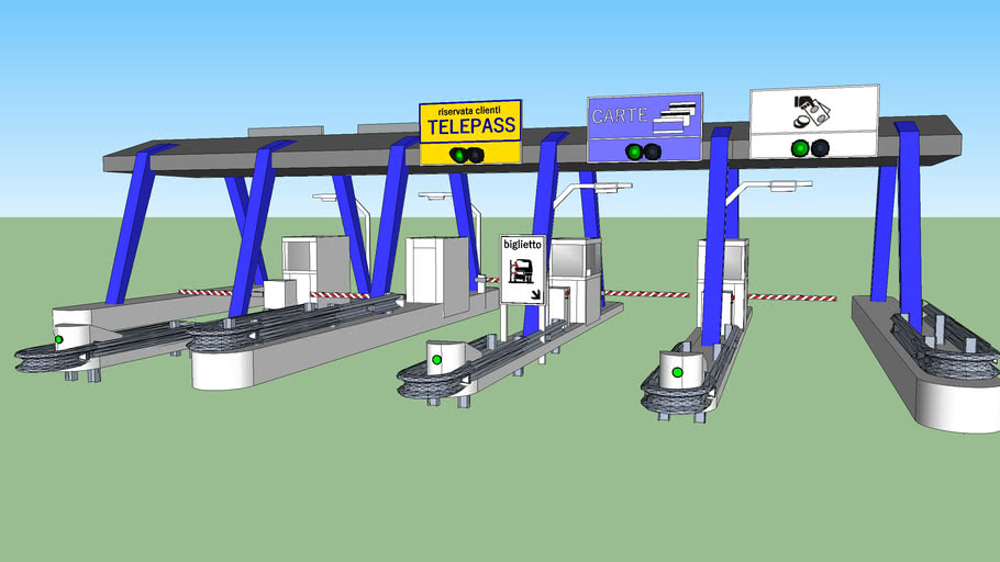 Casello autostradale Bologna | 3D Warehouse