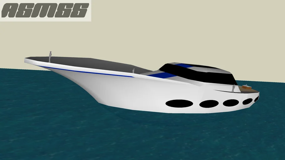 Luxury Yacht | 3D Warehouse