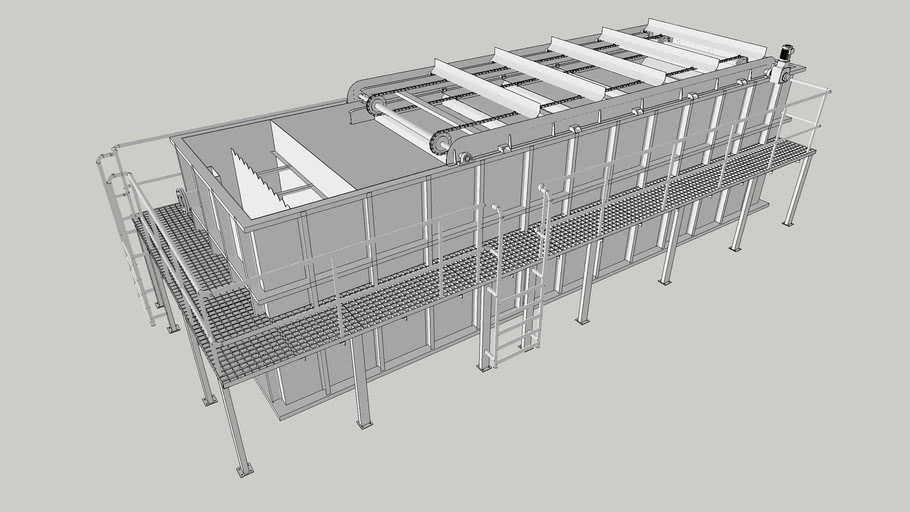 Dissolved air floation (DAF) | 3D Warehouse