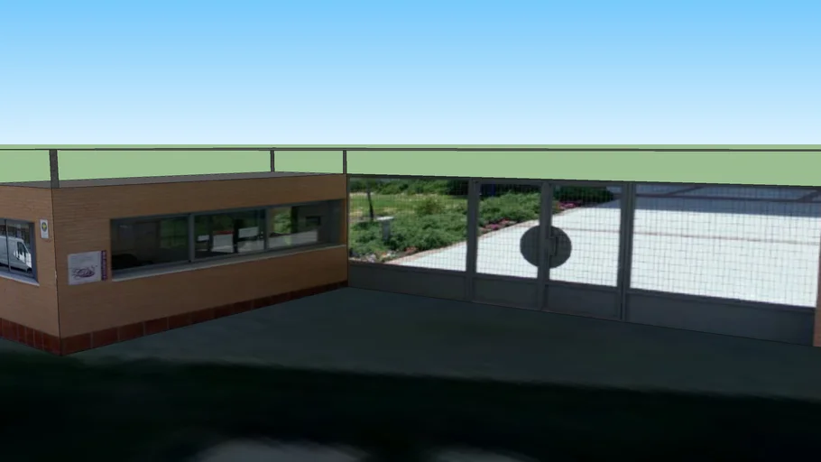 Caseta de Vigilancia del Edificio Fuente Cisneros 1-29 | 3D Warehouse