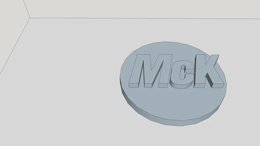 McK Logo | 3D Warehouse