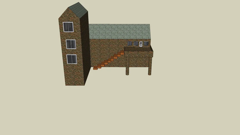 maison simple | 3D Warehouse